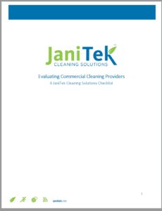 Commercial Cleaning Bid Checklist | Free Download | JaniTek